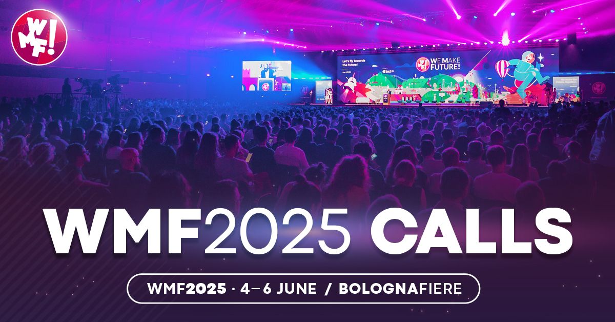 Discover all the WMF 2025 open calls